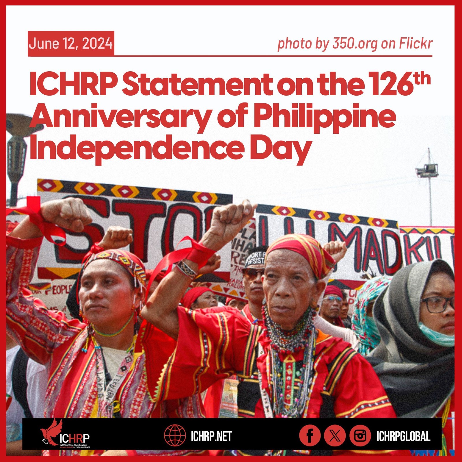 ICHRP Statement on the 126th Anniversary of Philippine Independence Day ...